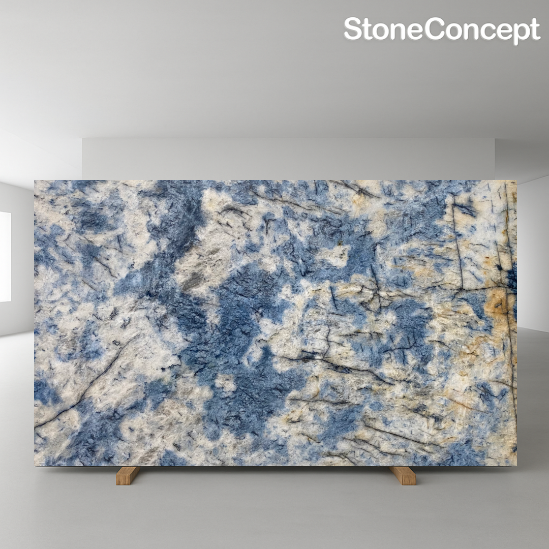 Cristallo Blue Cuarcita – Stoneconcept